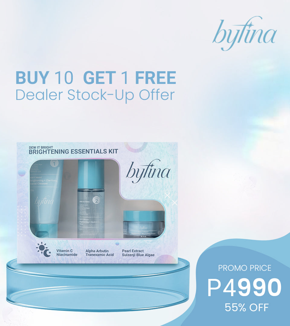 DEALER INCENTIVE: Dew It Bright Brightening Essentials Kit – byfina