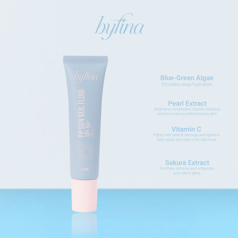PP (Perfect & Protect) Sun Veil Fluid SPF50+ PA++++ (50ml) – byfina